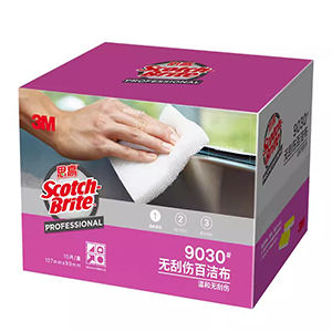 3M思高百洁布9030加厚精细表面用无刮伤餐饮酒店洗碗布10片装 - 浩美网 - 让环境更美