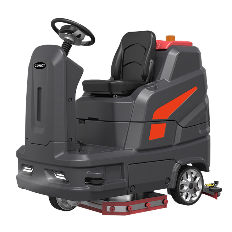清诺CT90锂电驾驶式洗地机 CONOT中型双刷驾驶型洗地车 - 浩美网 - 让环境更美