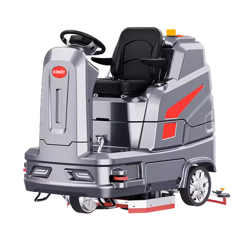 清诺CT90锂电驾驶式洗地机 CONOT中型双刷驾驶型洗地车 - 浩美网 - 让环境更美